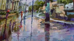 Artistic Perspective: Playing with Depth in Oil Painting - NewerPosts